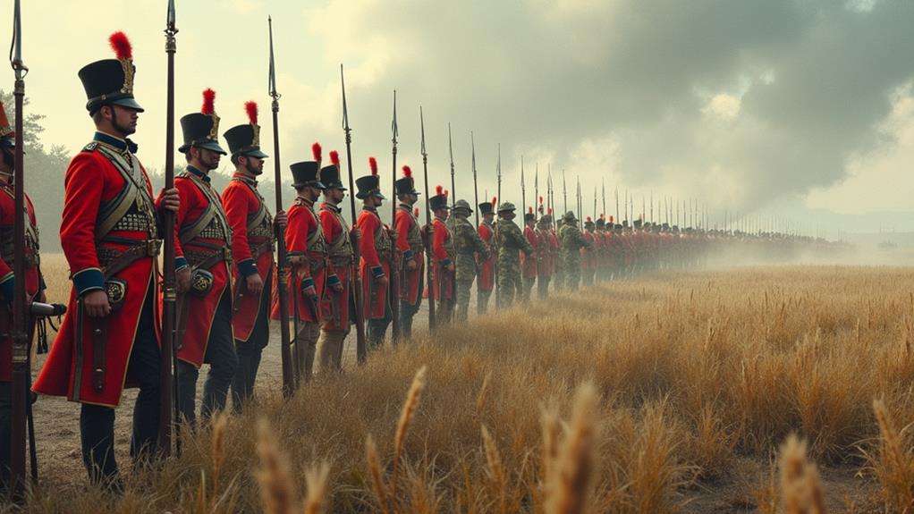The Evolution of Military Dress Codes: From Bright Colors to Camouflage ...